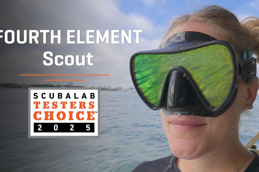 Fourth Element Scout Earns ScubaLab Testers Choice 2025 | Scuba Diving
