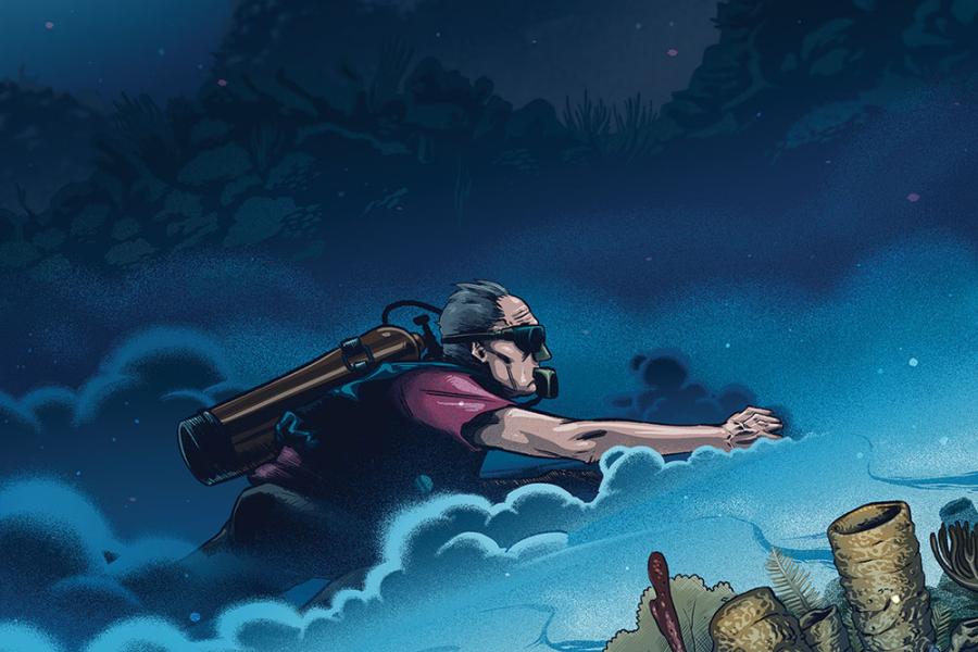 What It's Like To Be Caught in a Current Underwater | Scuba Diving